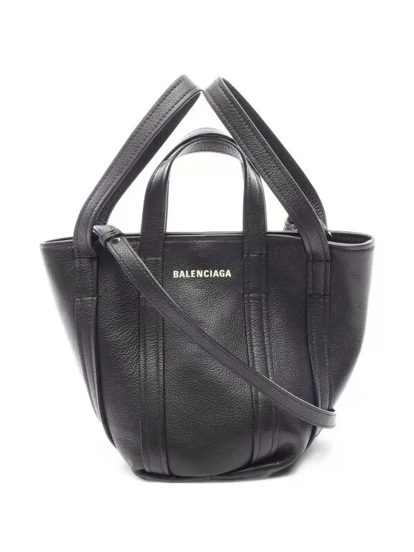 Balenciaga 2000s Xs Everyday North South Tote Bag - Black