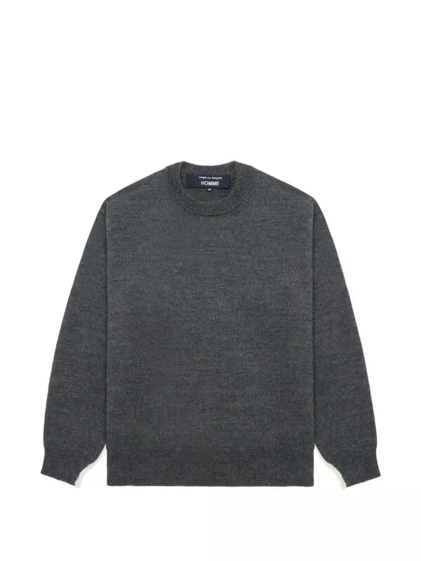 Comme Des Garçons Contrast-panel Sweater