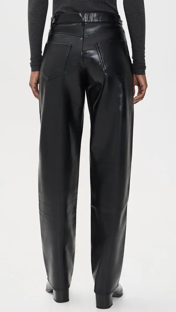 Paige Emilie Leather Blend Pants