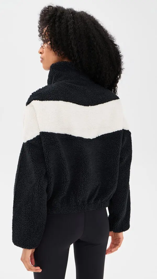 Splits59 Lottie Chevron Sherpa Full Zip Jacket