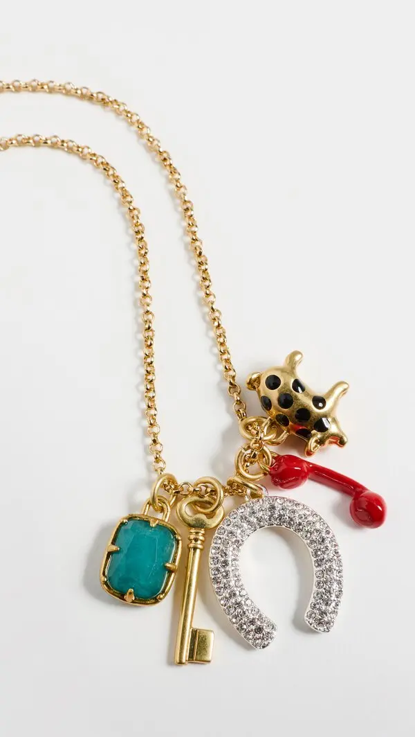 Clare V. Gigi Charm Necklace