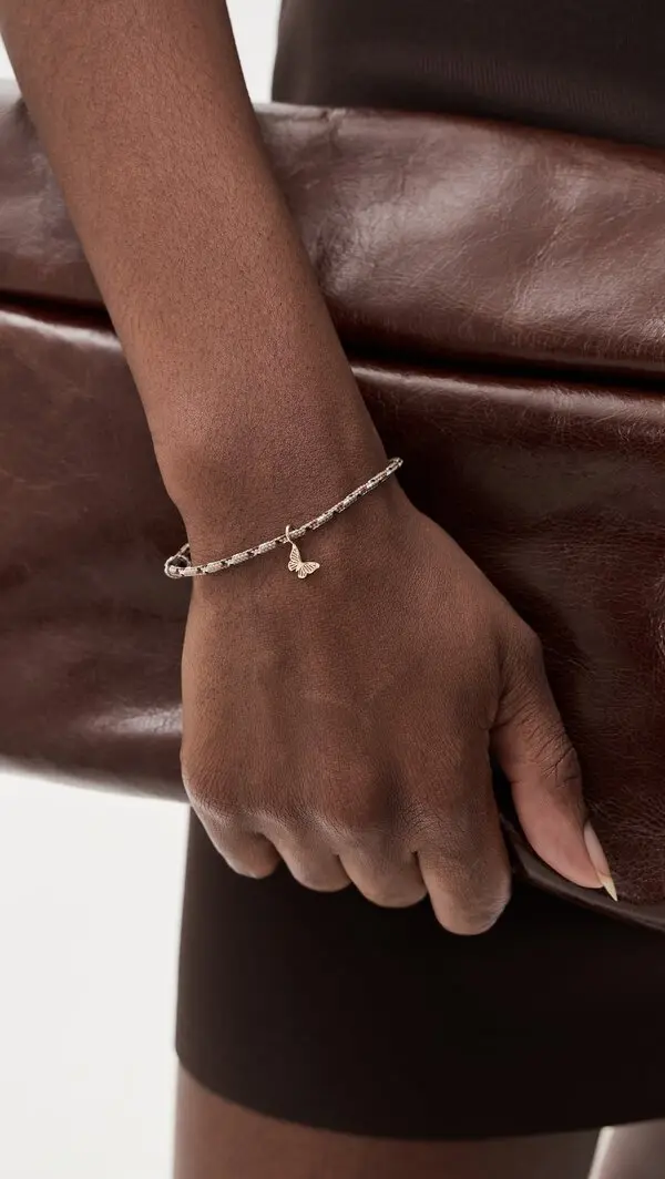 Zoe Chicco 14k Midi Butterfly Paracord Bracelet