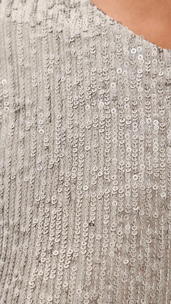 Norma Kamali Sleeveless Sequin Mini Dress