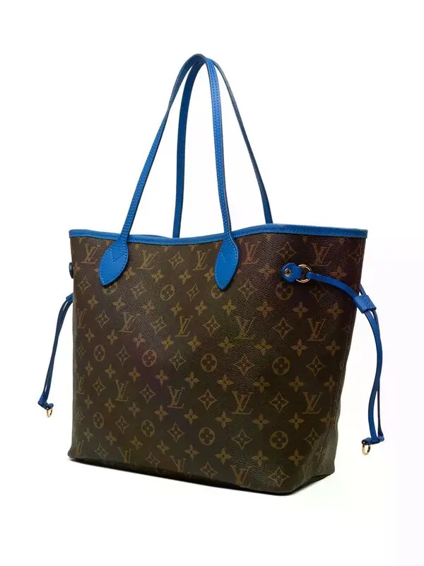 LOUIS VUITTON 2013 Monogram Ikat Neverfull Mm Tote Bag