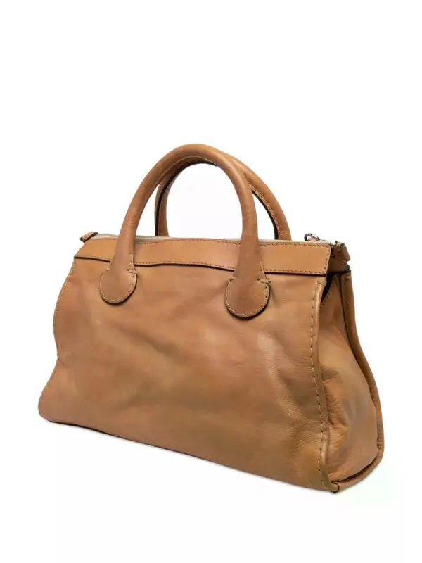 Chloé 2006 Medium Buffalo Leather Edith Day Satchel
