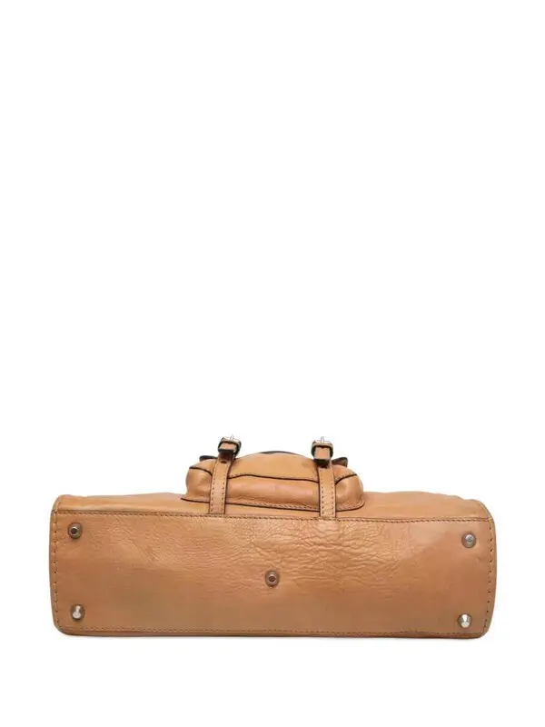 Chloé 2006 Medium Buffalo Leather Edith Day Satchel