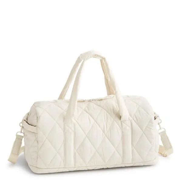 VERA BRADLEY Hollyhill Duffel In Pumice Stone