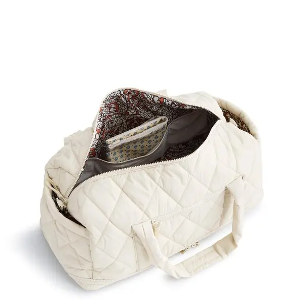 VERA BRADLEY Hollyhill Duffel In Pumice Stone