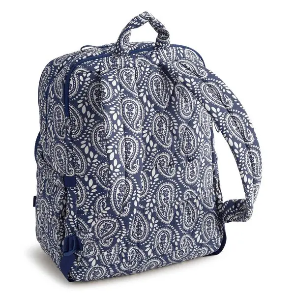 VERA BRADLEY Large Bancroft Backpack In Waves Paisley