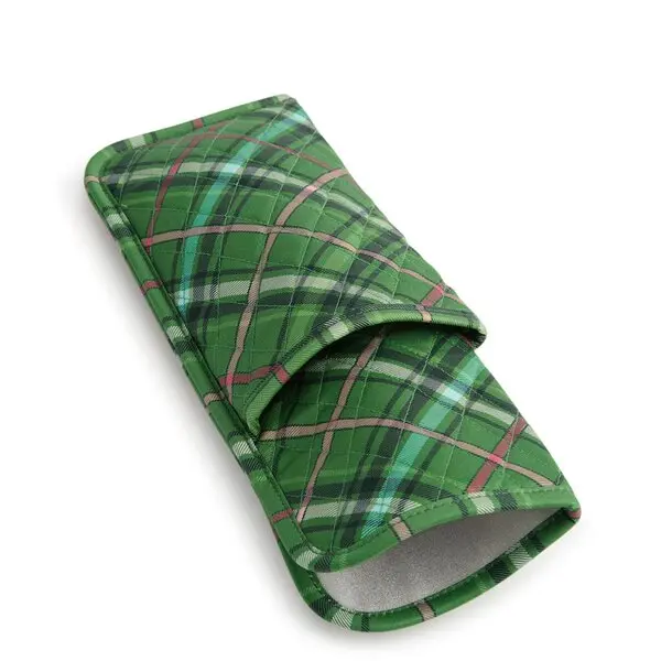 VERA BRADLEY Curling Iron Cover In Chelsea Plaid - Green