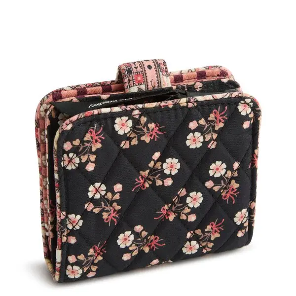 VERA BRADLEY Small Deluxe Tab Wallet In Melissa Ditsy