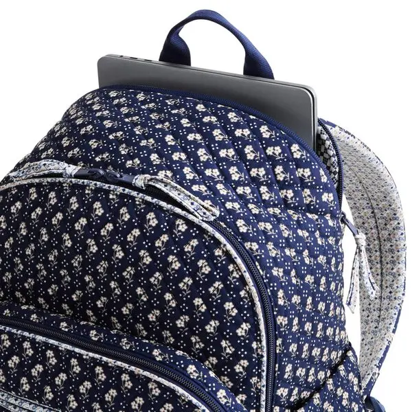 VERA BRADLEY Bancroft Backpack In Rachel Ditsy Peacoat