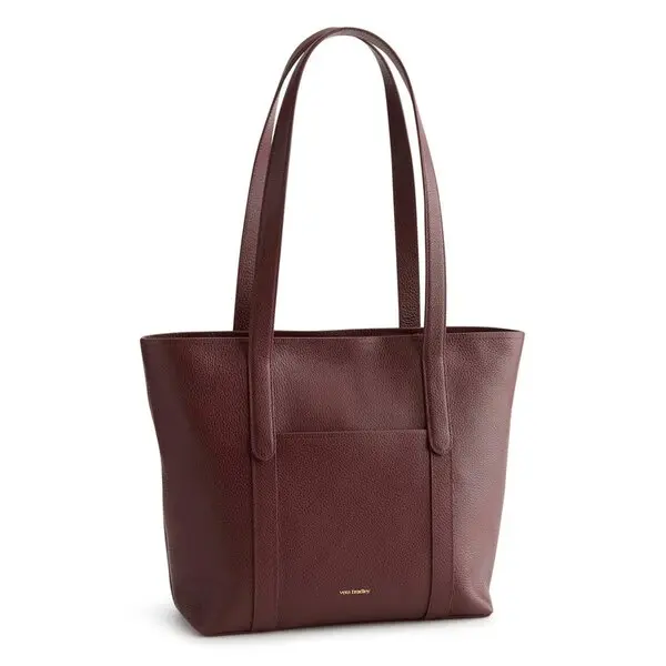 VERA BRADLEY Small Original Tote Bag In Bitter Chocolate