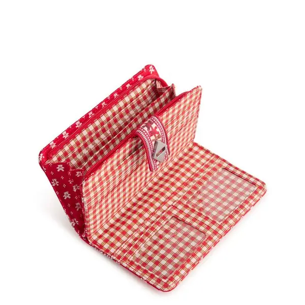 VERA BRADLEY Turnlock Wallet In Beary Ditsy