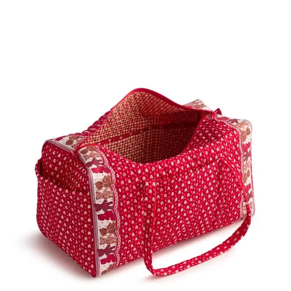 VERA BRADLEY Large Original Duffel Bag In Beary Ditsy