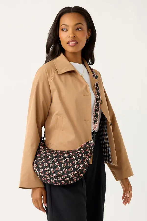 VERA BRADLEY Clara Convertible Shoulder Bag In Melissa Ditsy
