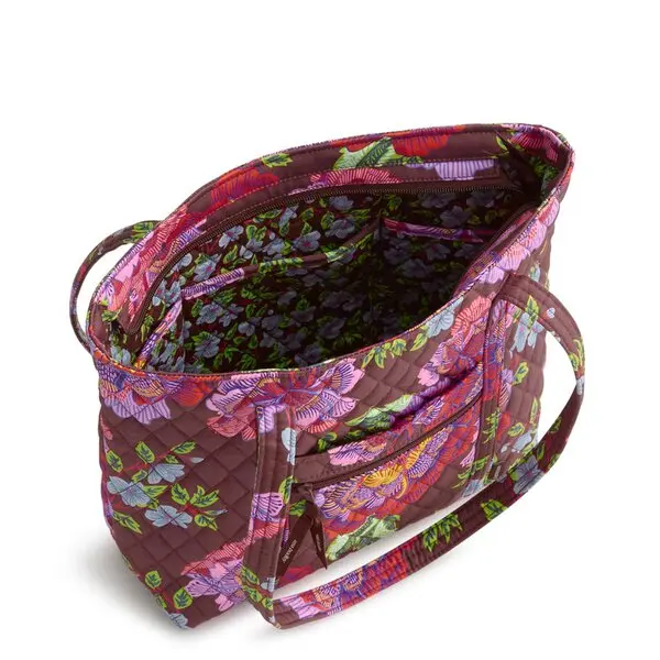 VERA BRADLEY Small Original Tote Bag In Tapestry Blossoms