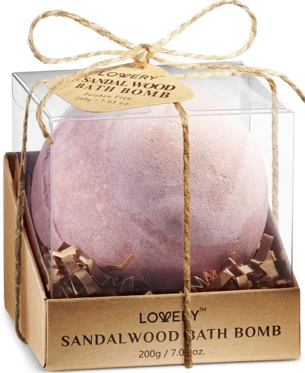LOVERY Sandalwood Handmade Bath Bomb