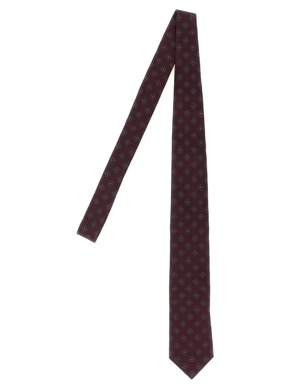 Brunello Cucinelli Chevron Tie - Multicolor