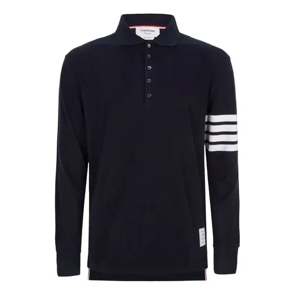 Thom Browne Collar Long Sleeve T-shirt