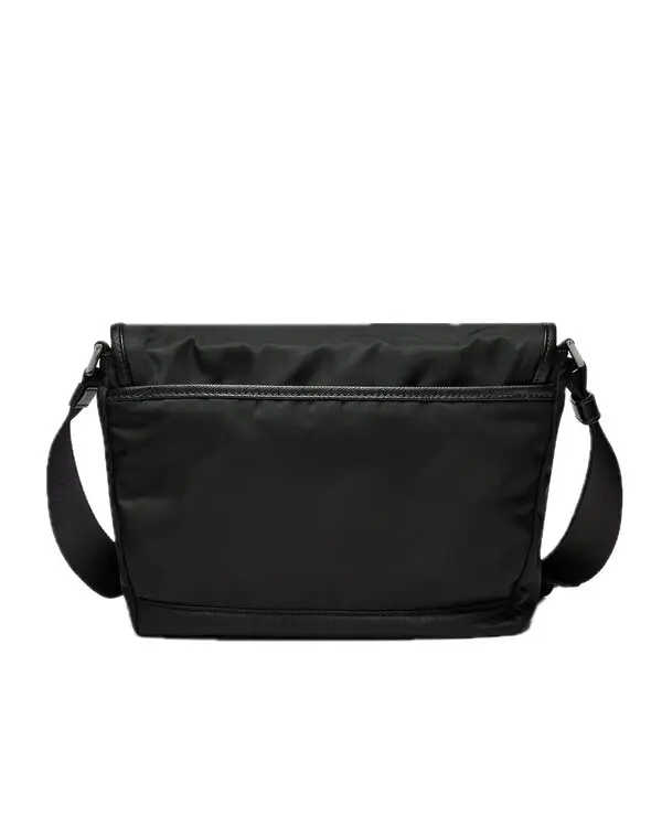 Prada Re-nylon Saffiano Leather Shoulder Bag
