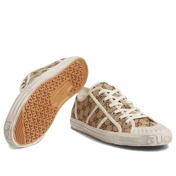 Gucci Gg Sneaker 'beige Ebony Monogram