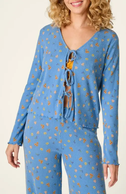 PJ Salvage Tiny Blooms Sleep Cardigan