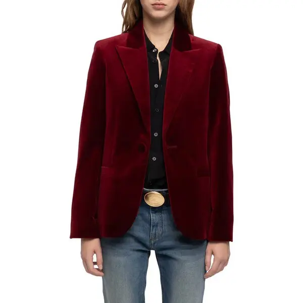 Zadig&Voltaire Vavy Velvet Blazer