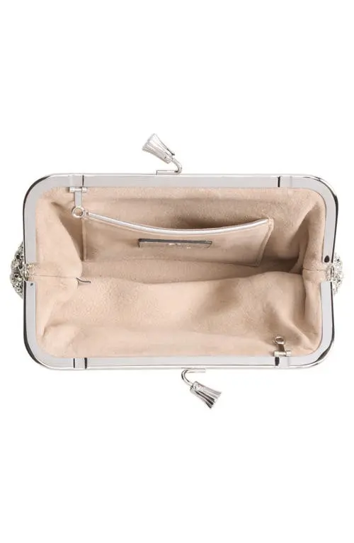 ANYA HINDMARCH Maud Crystal Tassel Clutch
