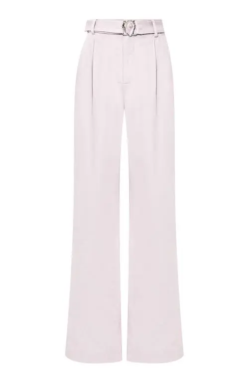 PatBO Aquamist Linen Pant - White
