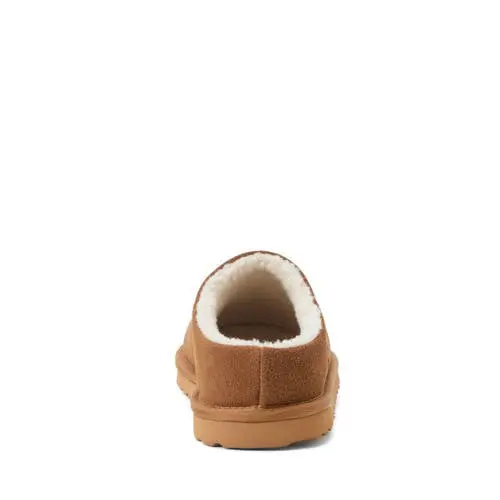 Timberland Genuine Suede Or Leather Modern Clog Slippers - Tan