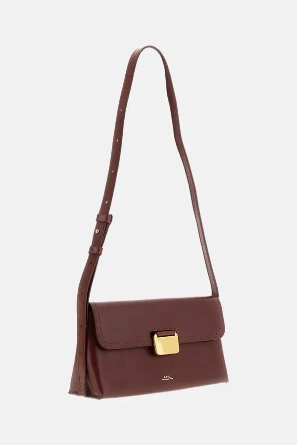 A.p.c. Borsa Tracolla Sac Simone Small - Red