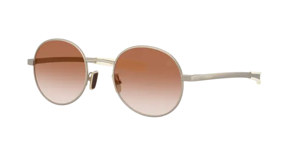Moncler Sunglass Centro Frame Color: Matte Black, Lens Color: Dark Grey - Gradient Pink