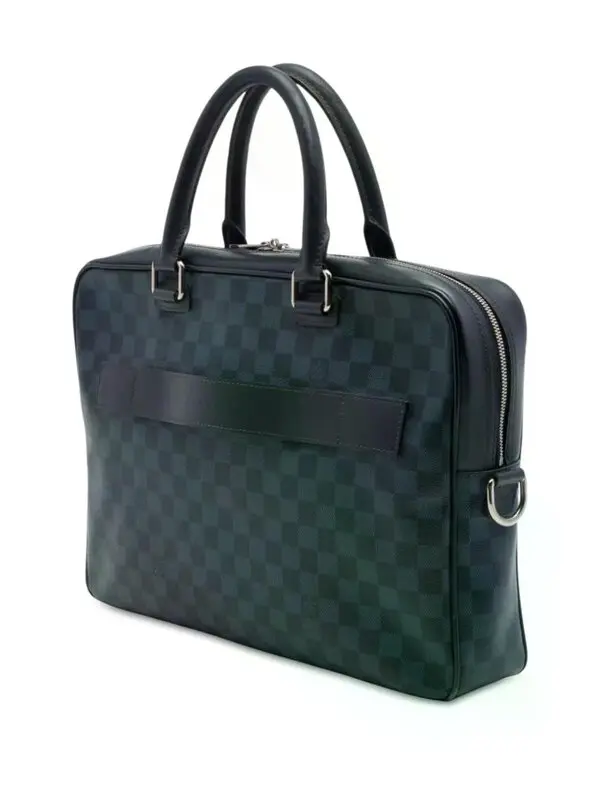 LOUIS VUITTON 2014 Damier Cobalt Porte Documents Business Bag
