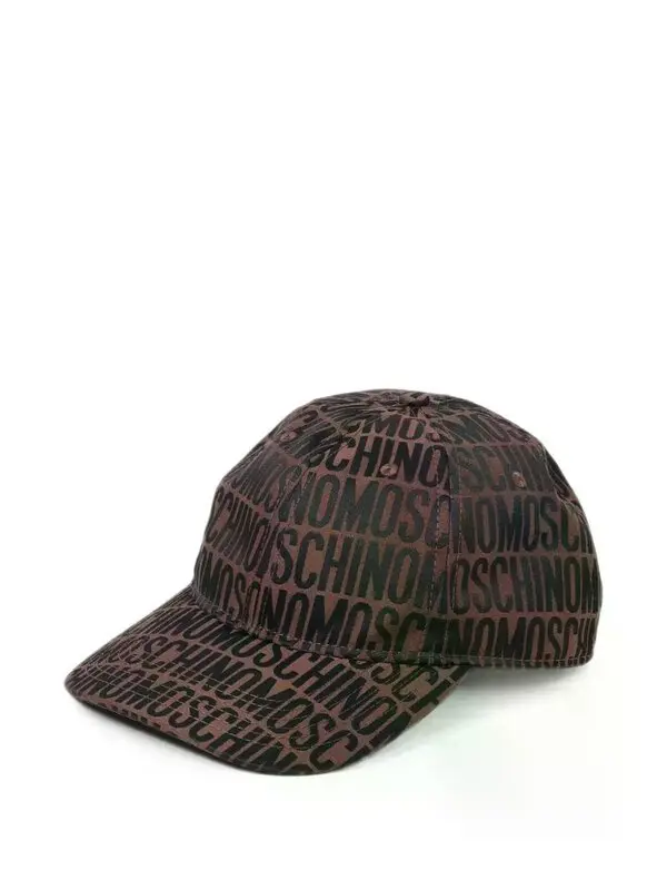 Moschino Jacquard Logo-motif Baseball Cap