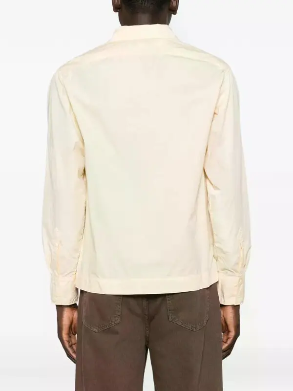 SANDERLAK Wrap-front Long-sleeve Shirt
