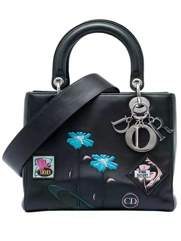 Dior 2015 Medium Calfskin Paradise Lady Satchel