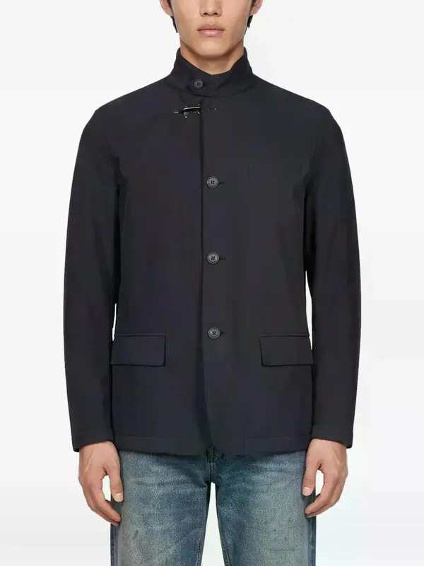 FAY Hook-fastening High-neck Jacket