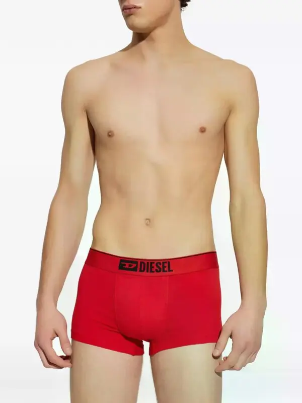 DIESEL® Logo-waistband Boxer Briefs