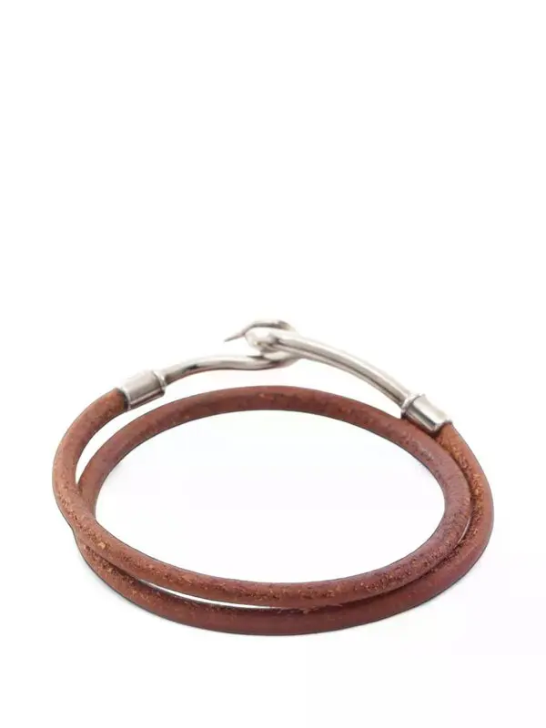 Hermès 2010s Jumbo Hook-fastening Bracelet