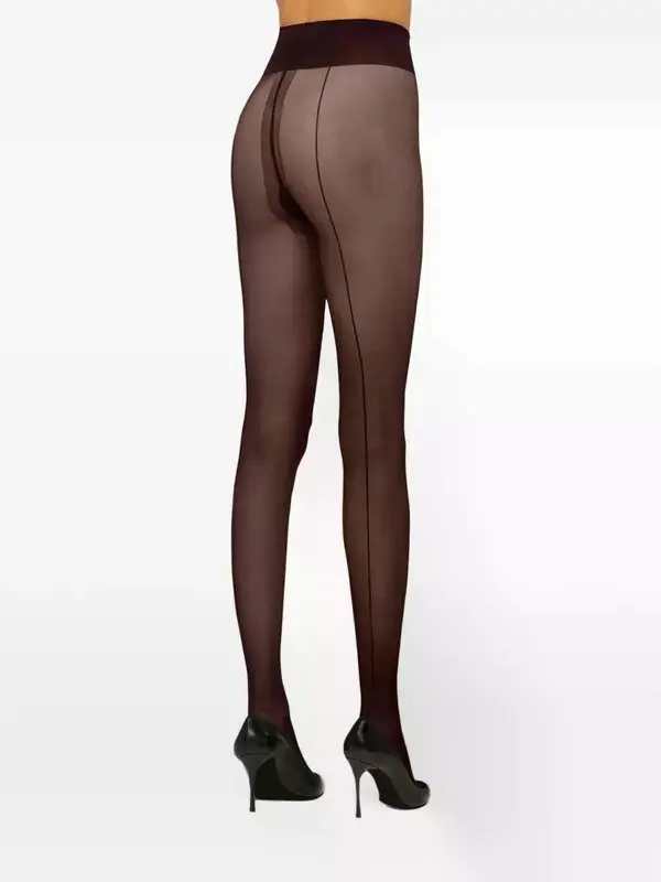 Wolford Individual 10 Back-seam Tights
