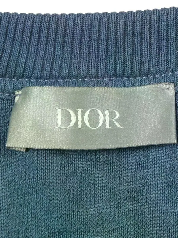 Dior 2010s Oblique Pile T-shirt