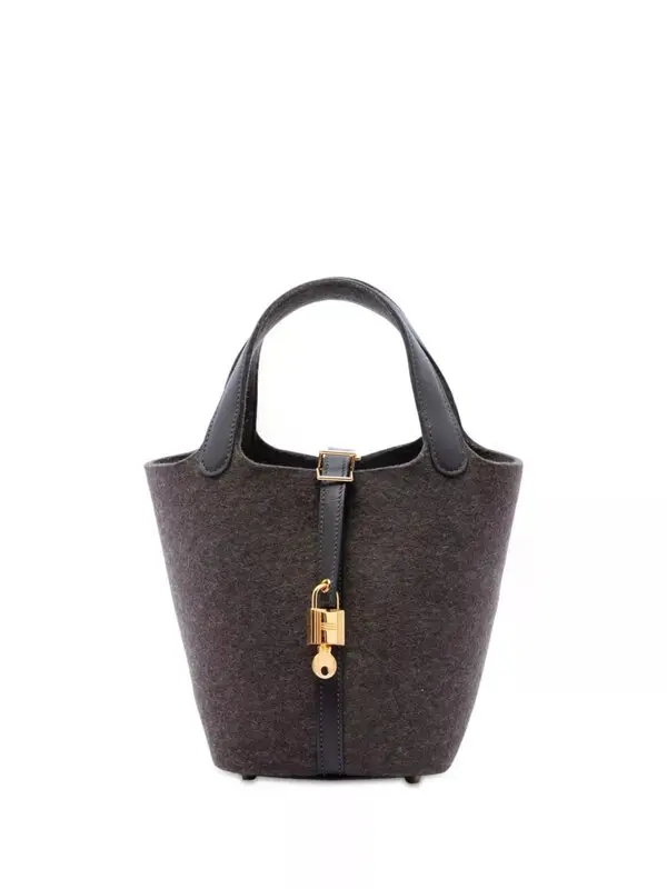 Hermès 2020 Felt And Swift Picotin Lock 18 Handbag