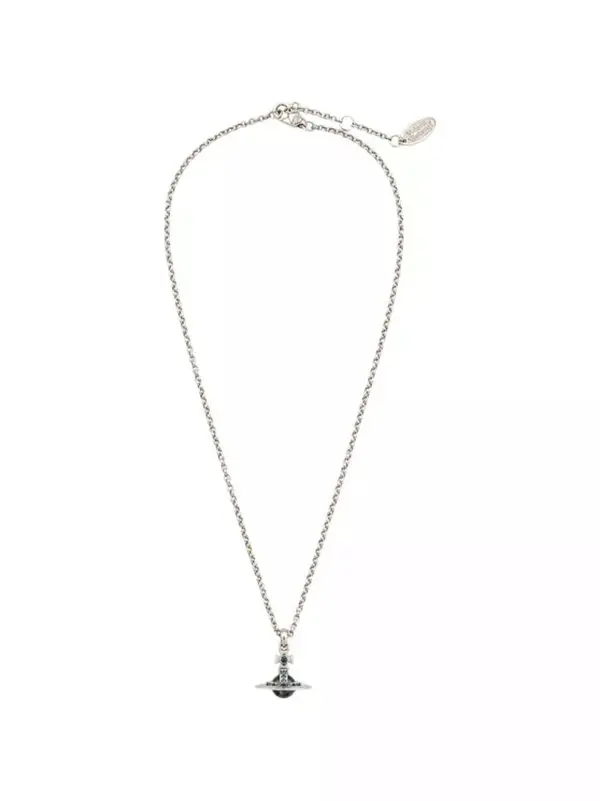 VIVIENNE WESTWOOD New Petite Orb Necklace - Silver