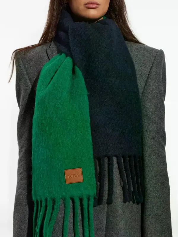 Loewe Scarf In Alpaca And Wool