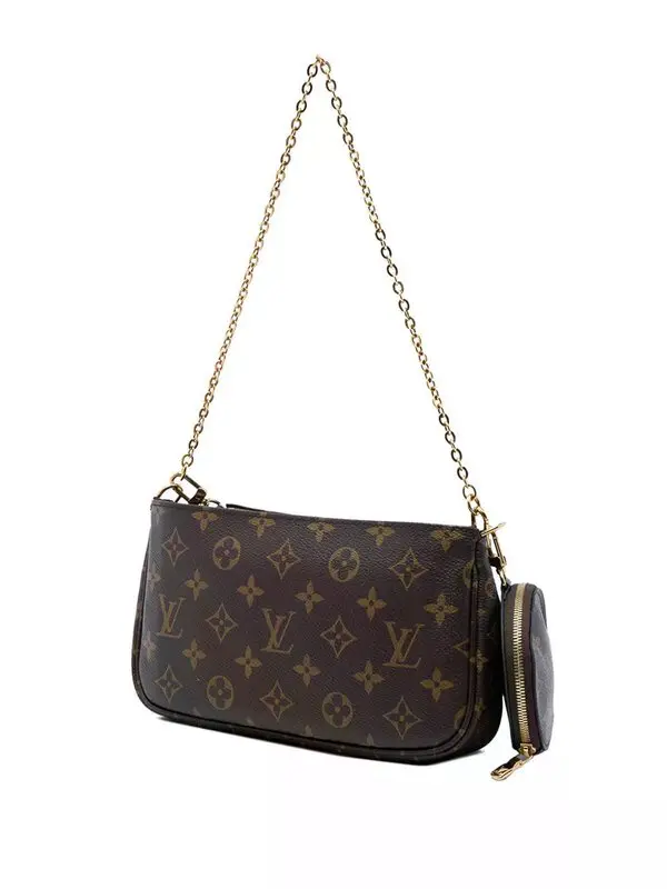 LOUIS VUITTON 2020 Monogram Multi Pochette Accessoires Satchel