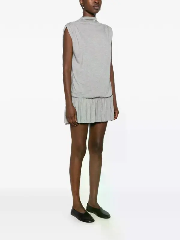 Gimaguas Ruched Sleeveless Mini Dress