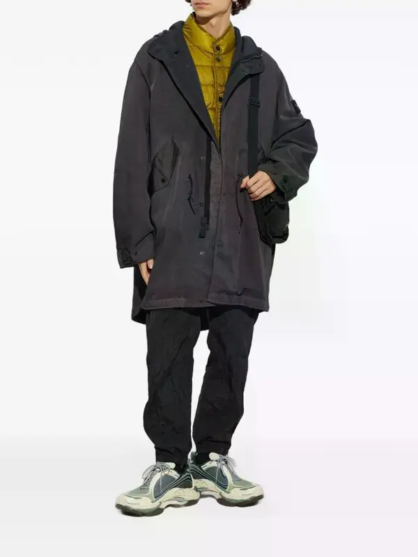 Stone Island 7100013 Dense Oxford Nylon-tc Parka