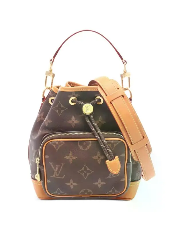 LOUIS VUITTON 2025 Noe Cargo Monogram Tote Bag - Brown
