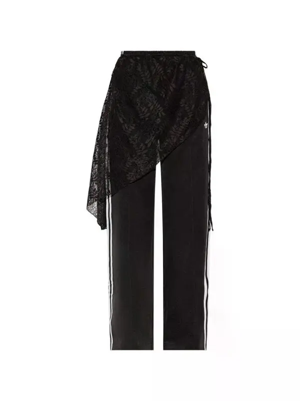 Adidas 2in1 Firebird Loose Track Pants With Lace Skirt